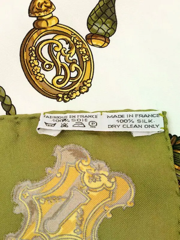 Hermès 20th Century Les Cles Silk Scarf 90 Scarves