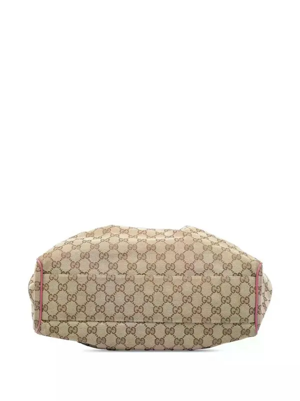 Gucci Monogram Canvas Sukey Tote Bag - Pink