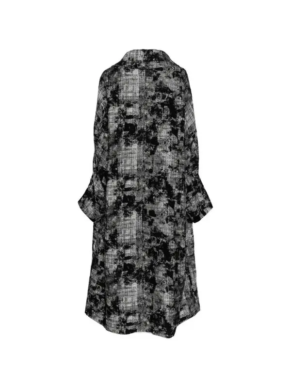 Y’s Abstract-pattern Coat