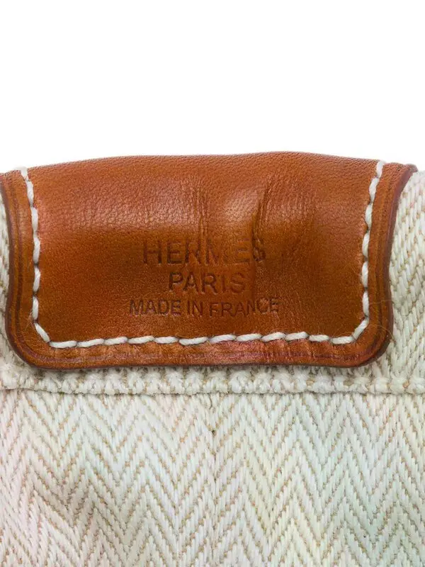 Hermès 2023 Canvas And Barenia Fourbi 20 Pouch