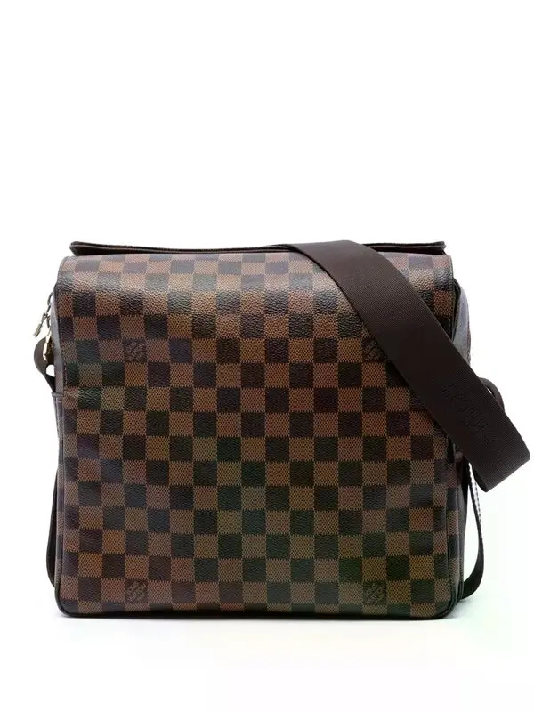 LOUIS VUITTON 2011 Damier Ebene Naviglio Crossbody Bag