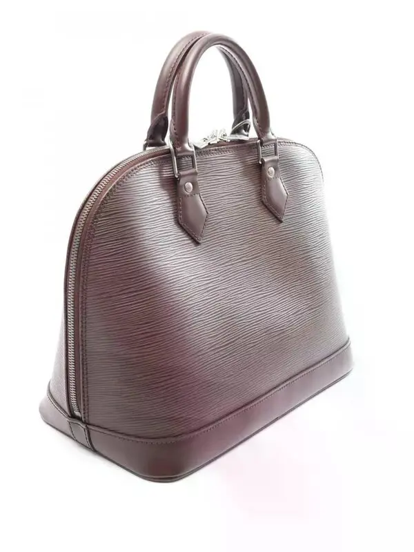 LOUIS VUITTON 2004 Epi Alma Pm Handbag - Brown
