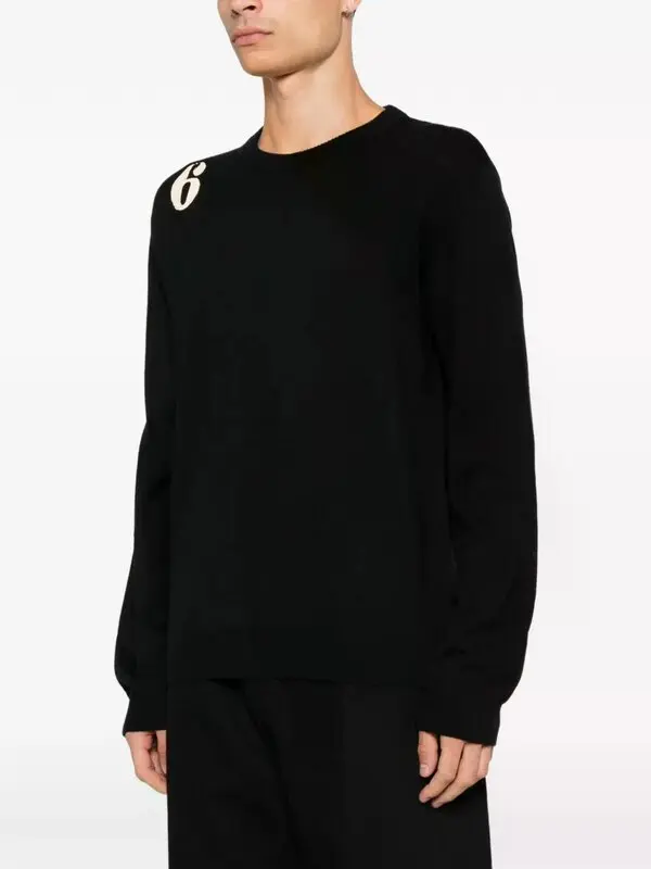 MAISON MARGIELA Number 6 Print Sweater