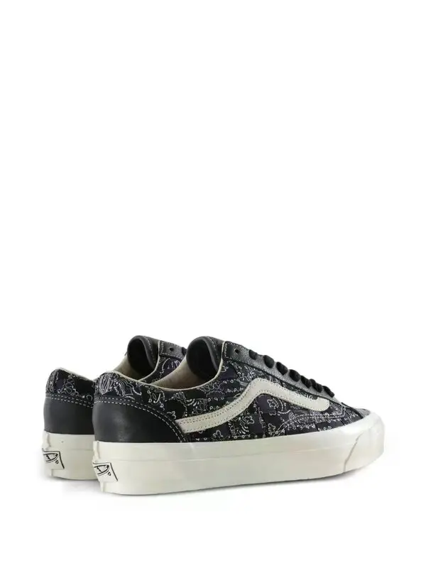 VANS Old Skool 36 Paisley-print Leather Sneakers