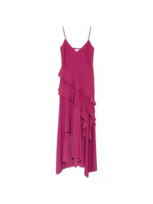 Moschino Ruffled Asymmetric Dress