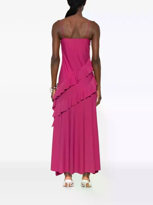 Moschino Ruffled Asymmetric Dress