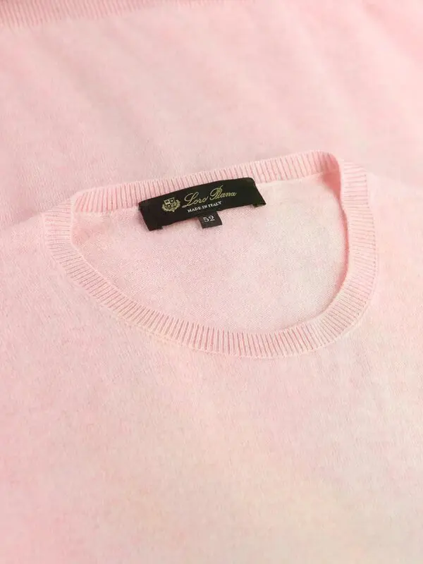 Loro Piana Sergio Crew-neck Cashmere Sweater