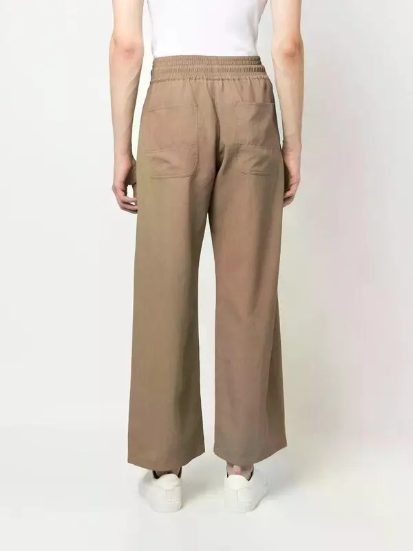 Viktor & Rolf Wide-leg Drawstring-waist Trousers