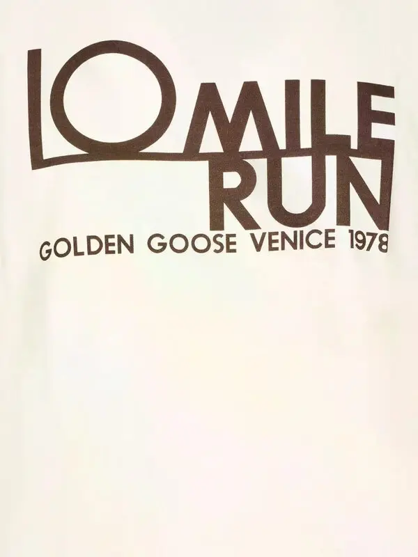 GOLDEN GOOSE Logo-print T-shirt
