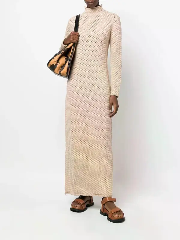 AERON Long-sleeve Maxi Jumper Dress