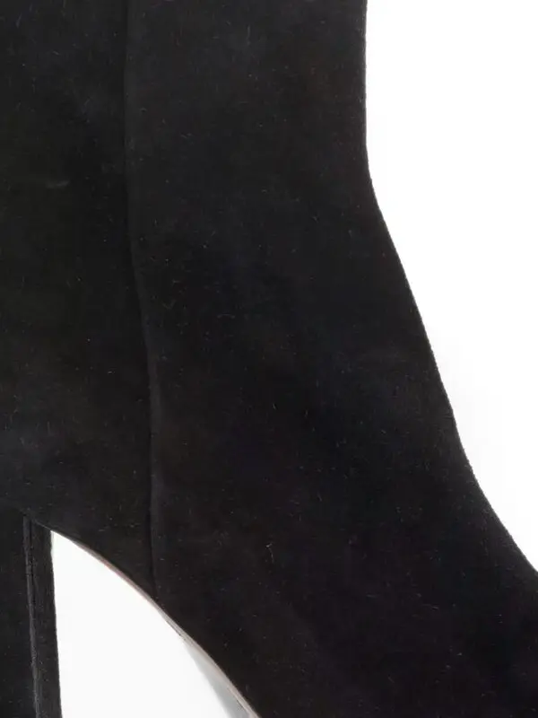Paris Texas Anja Suede Pointed-toe Ankle Boots
