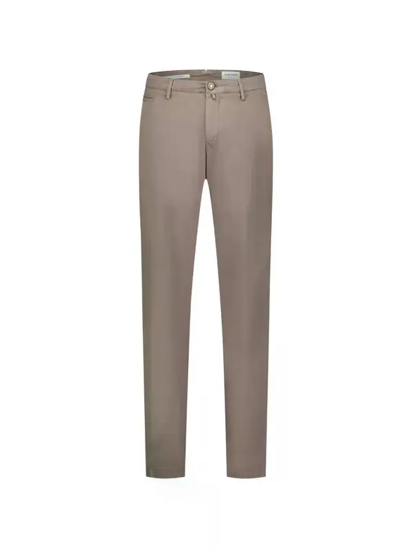 Jacob Cohen Bobby Straight-leg Trousers - Neutrals