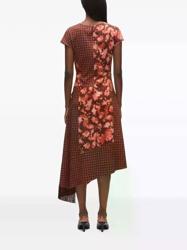 3.1 Phillip Lim Short-sleeves Asymmetric Dress