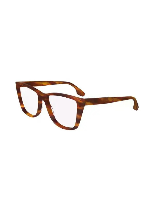 Victoria Beckham Striped Blonde-pattern Glasses