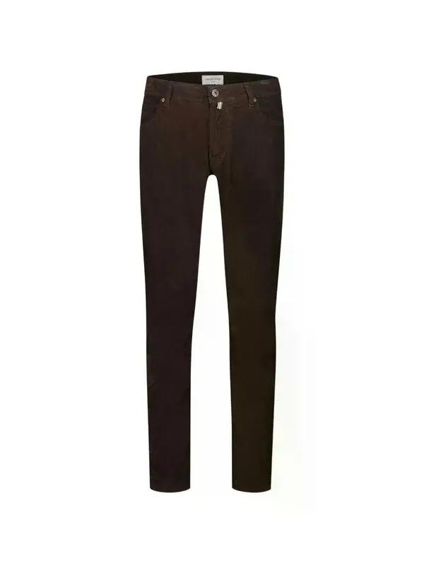 Jacob Cohen Corduroy Slim-fit Trousers - Brown