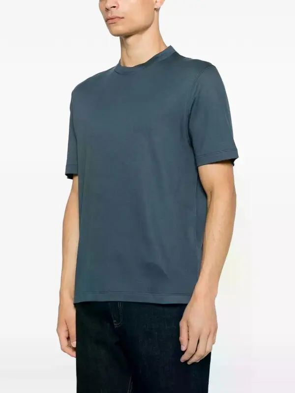 Canali Short-sleeve T-shirt - Blue