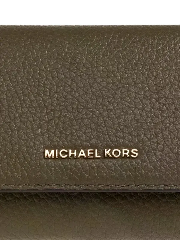 Michael Kors Logo-plaque Leather Wallet