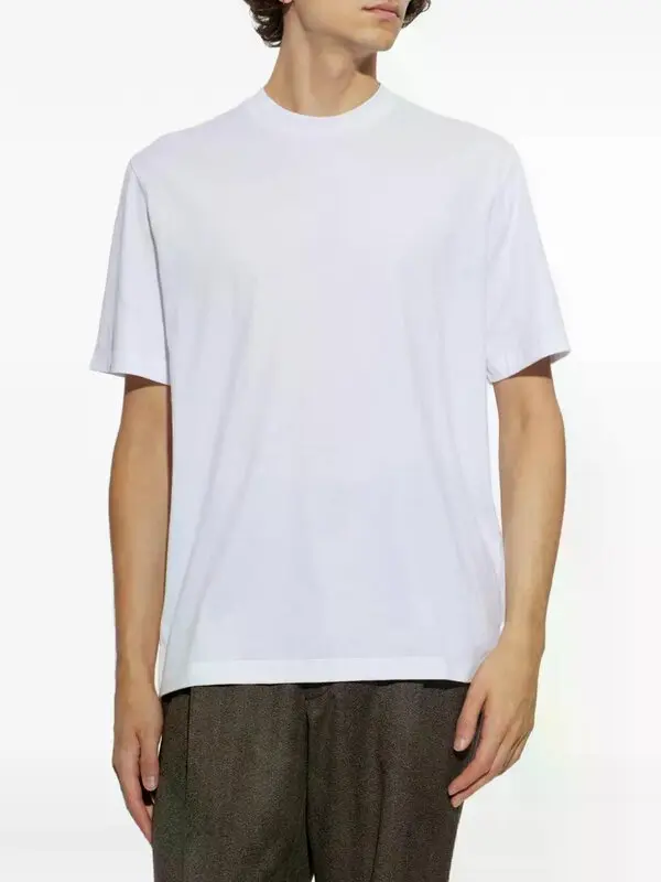 Brioni Logo-embroidered Short-sleeve T-shirt