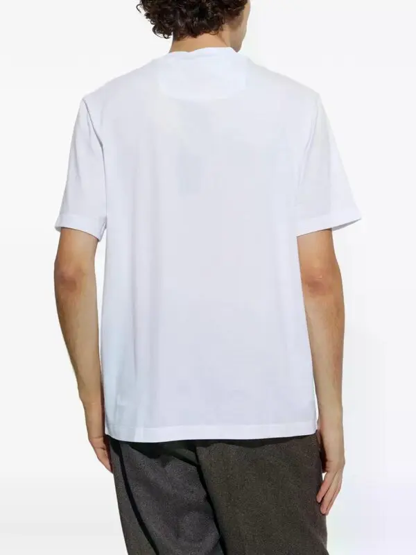 Brioni Logo-embroidered Short-sleeve T-shirt
