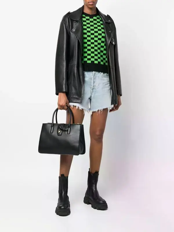 Moschino Logo-charm Tote Bag
