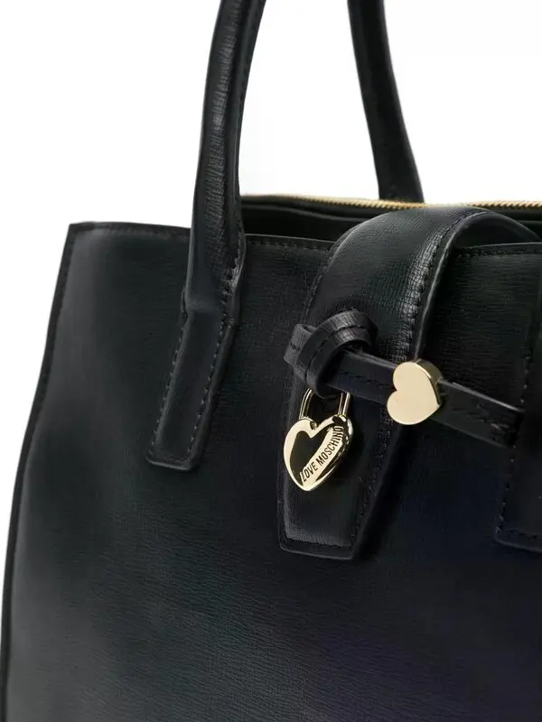 Moschino Logo-charm Tote Bag