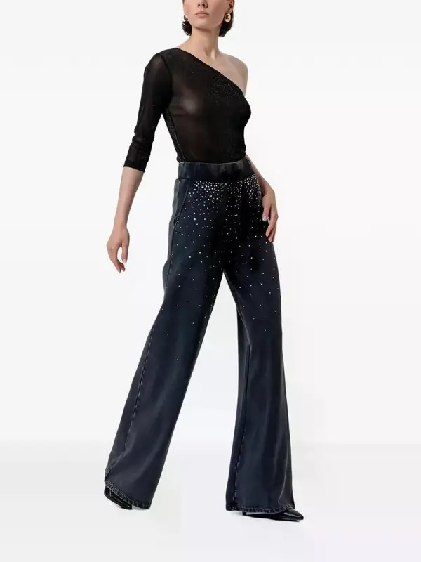 FRACOMINA Crystal-embellished Drawstring-waist Trousers