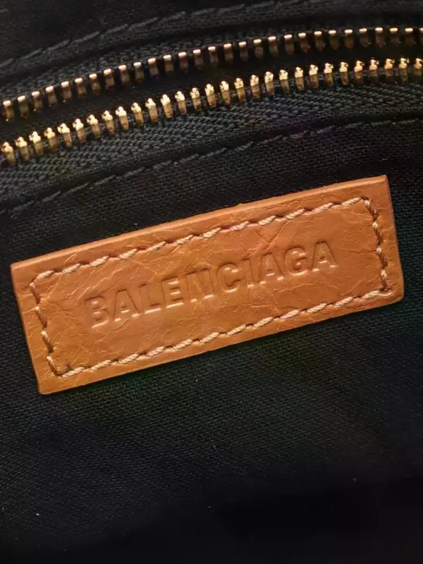 Balenciaga 2020s Large City Leather Handbag - Neutrals