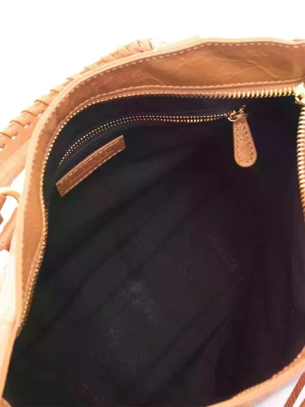 Balenciaga 2020s Large City Leather Handbag - Neutrals