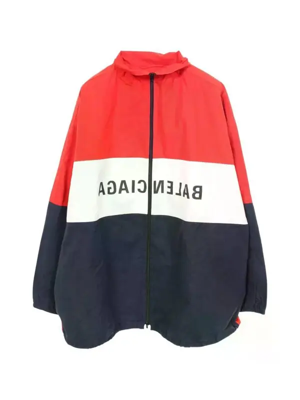 Balenciaga 2000s Inverted-logo Track Jacket