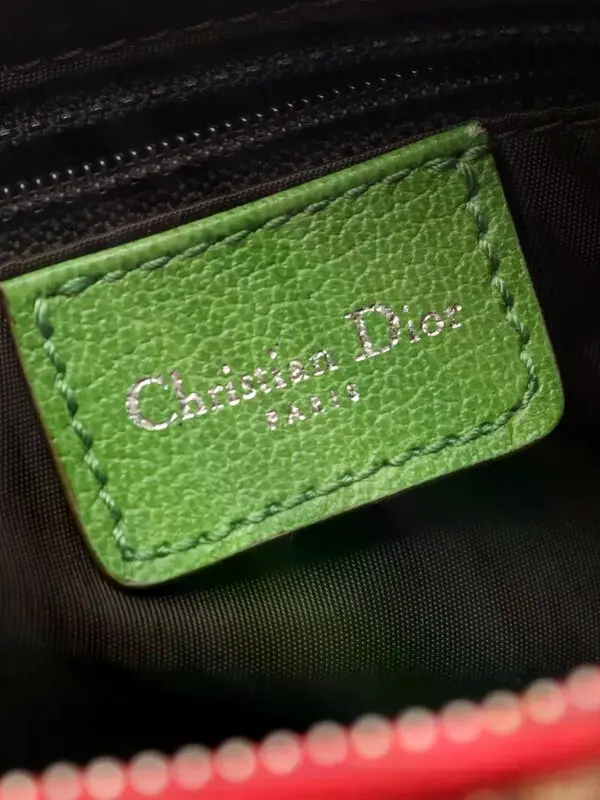 Dior 2010s Small Rasta Trotter Saddle Shoulder Bag - Neutrals