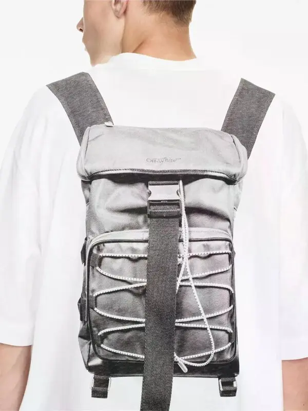 Off-White Backpack-print Cotton T-shirt