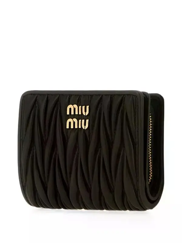 Miu Miu Matelassé Leather Wallet