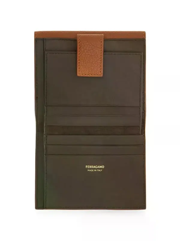 FERRAGAMO Gancini Pebbled Wallet