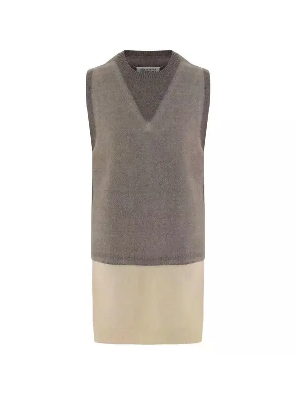 MAISON MARGIELA Sleeveless Top - Brown