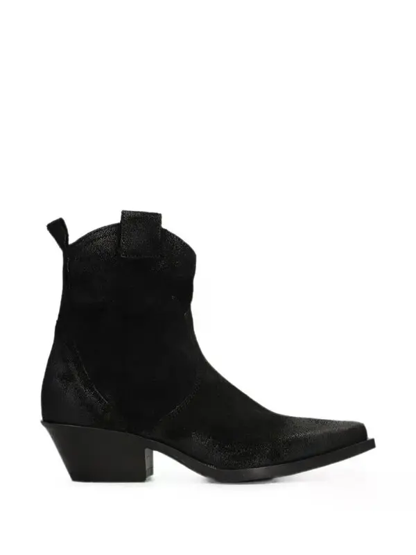 METISSE Texan Side-zip Ankle Boots