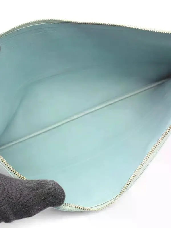 Celine 2000s Solo Leather Clutch Bag