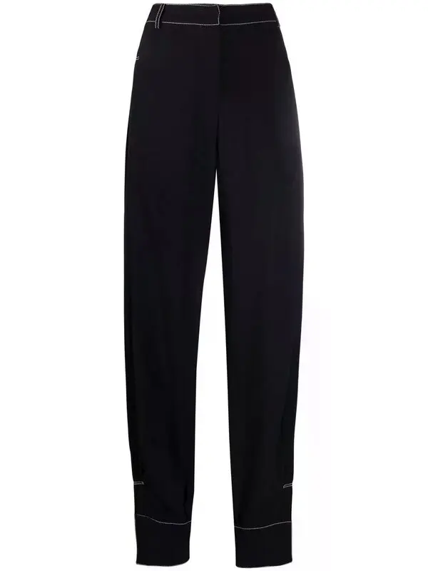 Stella McCartney Nancy Tapered Trousers - Black