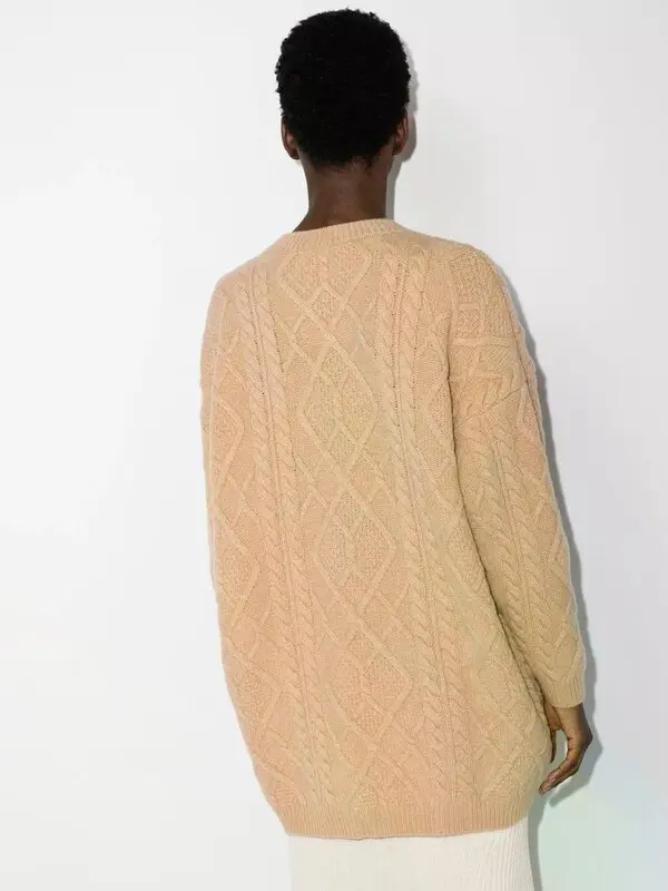 Stella McCartney Aran-knit Oversized Jumper