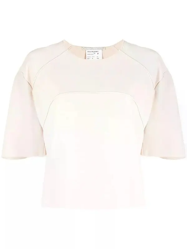 Stella McCartney Piped-seam Cropped Blouse