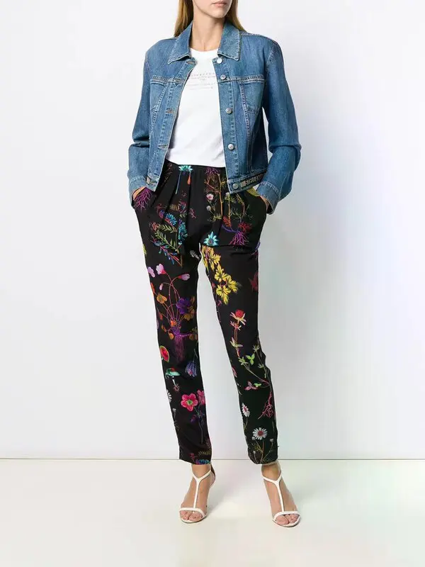 Stella McCartney Logo Hem Denim Jacket