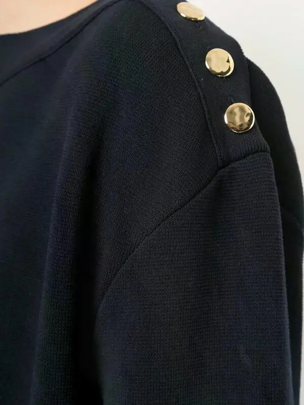 Stella McCartney Boat Neck Button Jumper