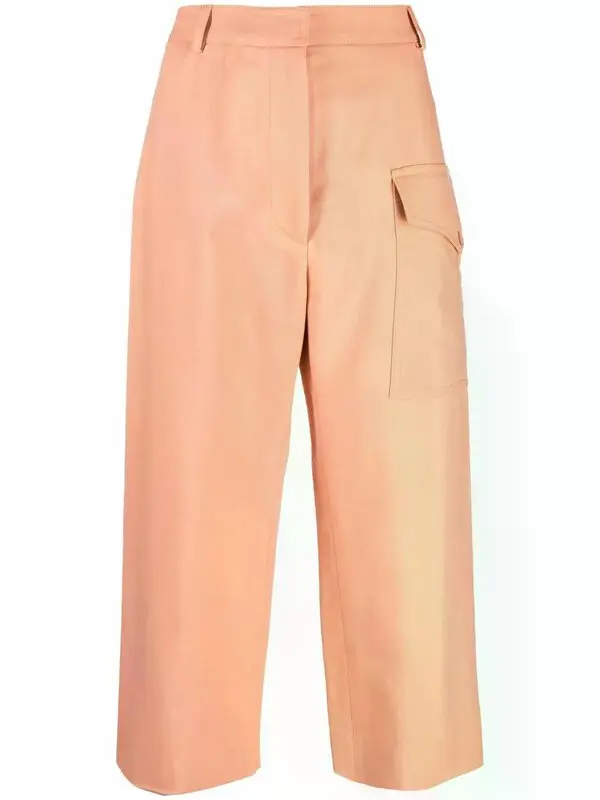 Stella McCartney Cropped Straight-leg Trousers