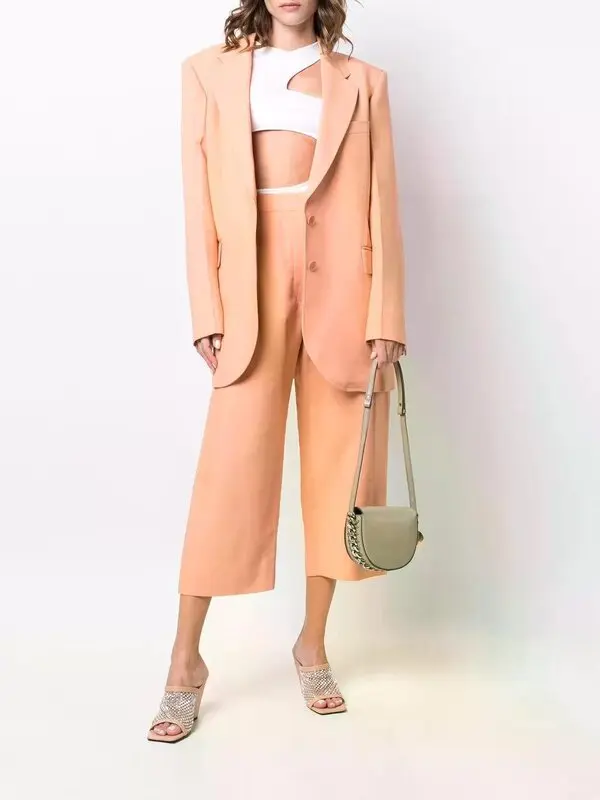 Stella McCartney Cropped Straight-leg Trousers