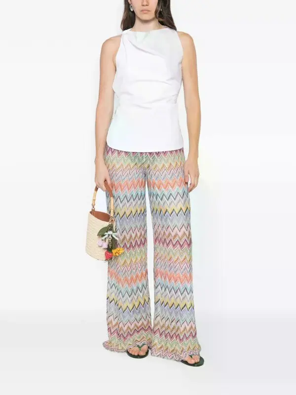 Missoni Zigzag-knit Trousers