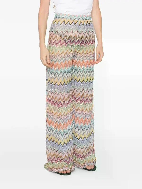 Missoni Zigzag-knit Trousers