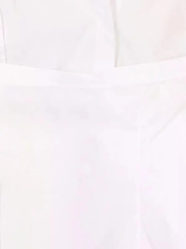 Alice + Olivia Freya Halterneck Button-down Top