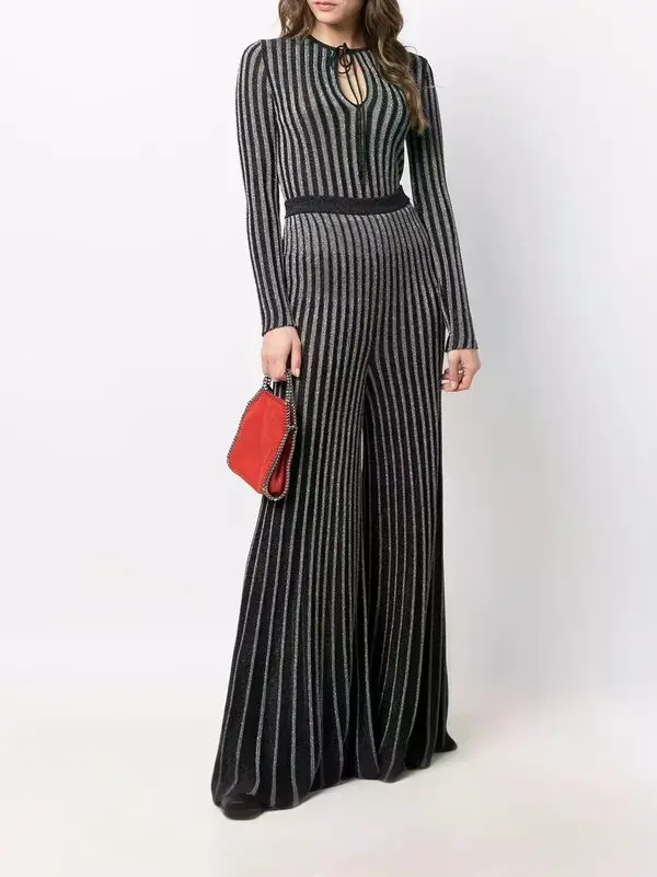 Stella McCartney Pleated Wide-leg Trousers