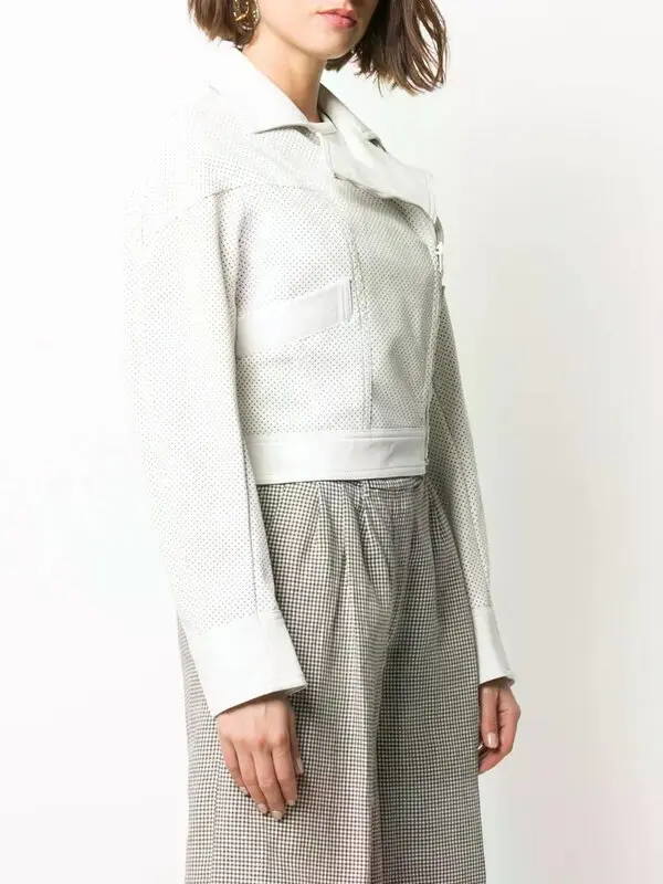 Stella McCartney Perforated Biker Jacket