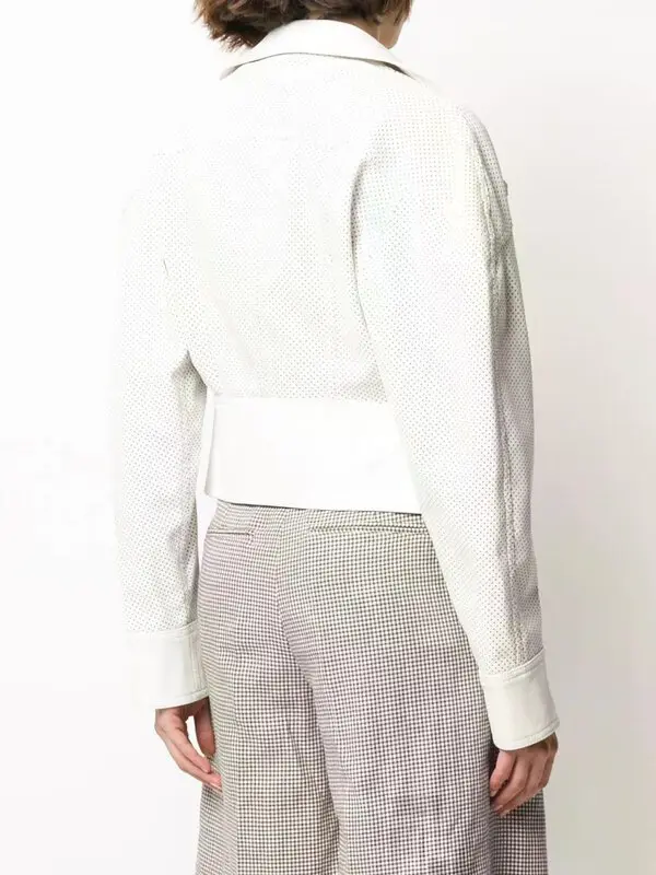 Stella McCartney Perforated Biker Jacket