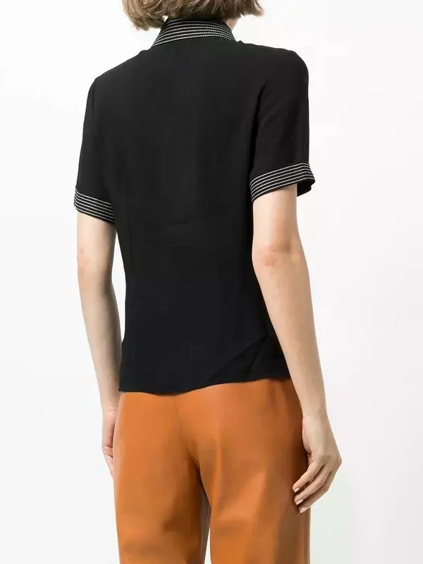 Stella McCartney Rose Contrast-stitching Top